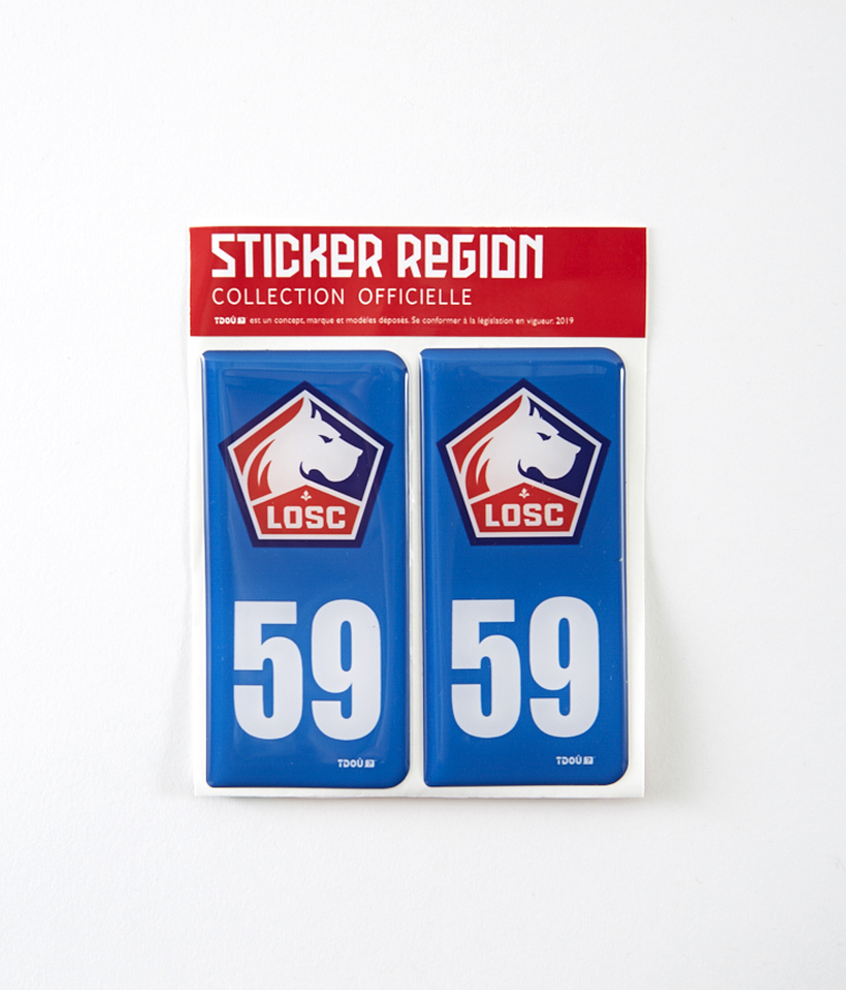 STICKER PLAQUE Double - BOUTIQUE LOSC
